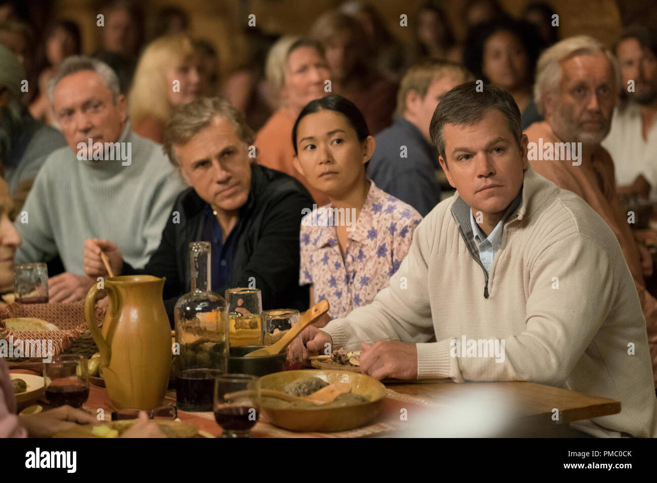 Udo Kier plays Konrad, Christoph Walts plays Dusan, Hong Chau plays ...