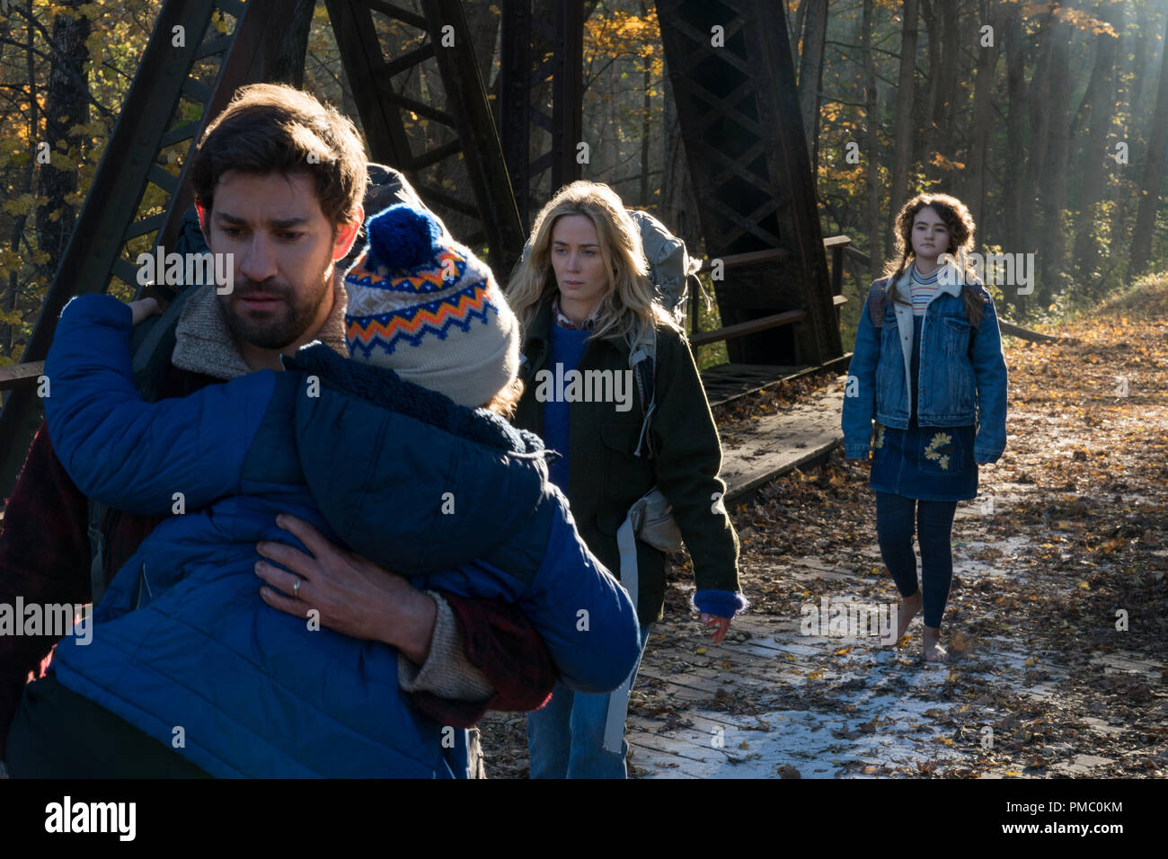 Emily blunt john krasinski quiet place hi-res stock photography and ...
