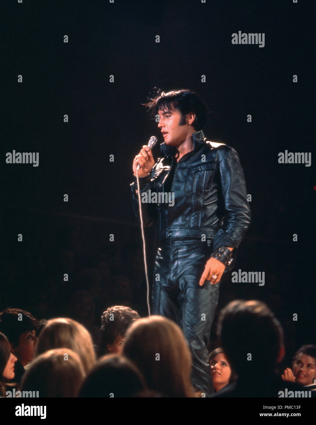 Publicity Still of Elvis Presley on his 1968 Comeback Special for ...