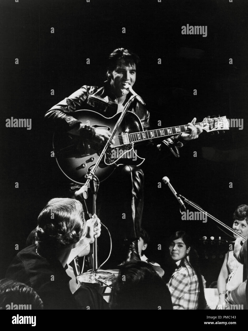 Elvis Presley on his 1968 Comeback Special for television, (1968) NBC ...