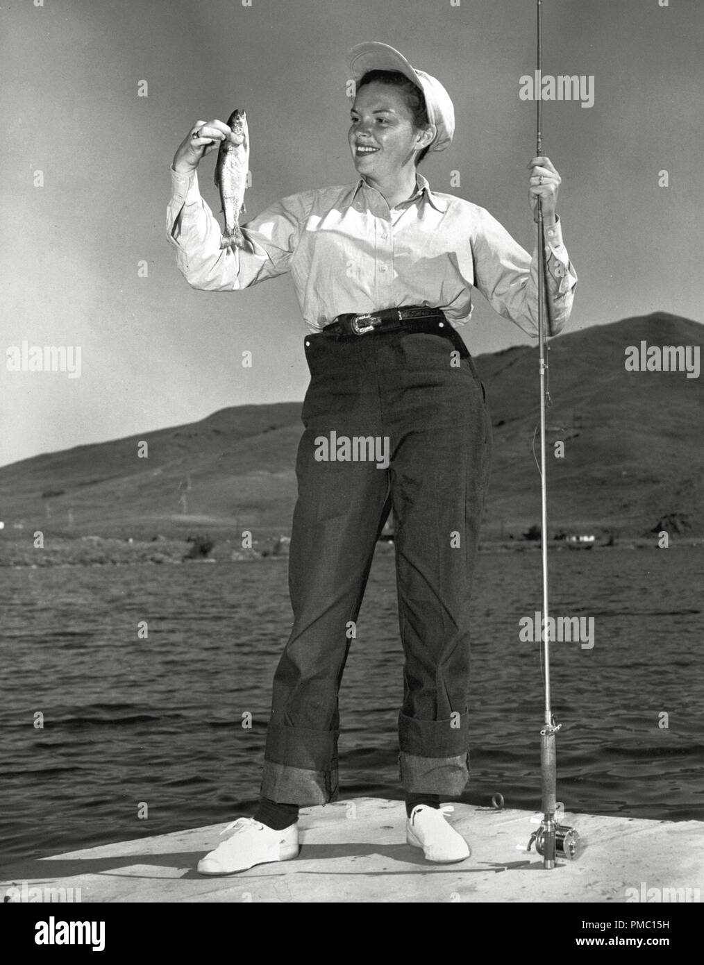1950s fishing hi-res stock photography and images - Alamy