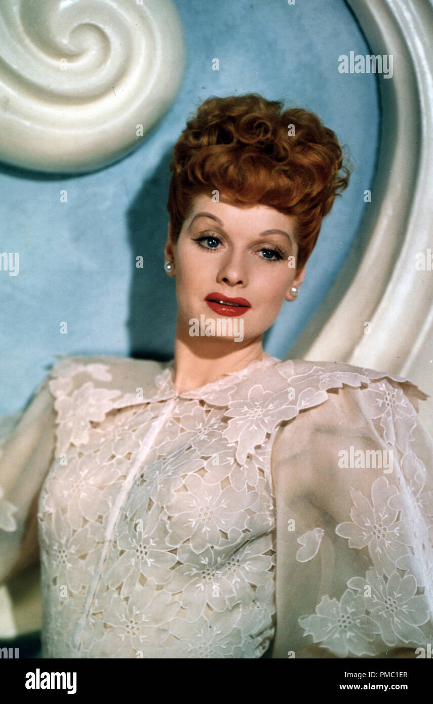 Lucille Ball As A Model In Color