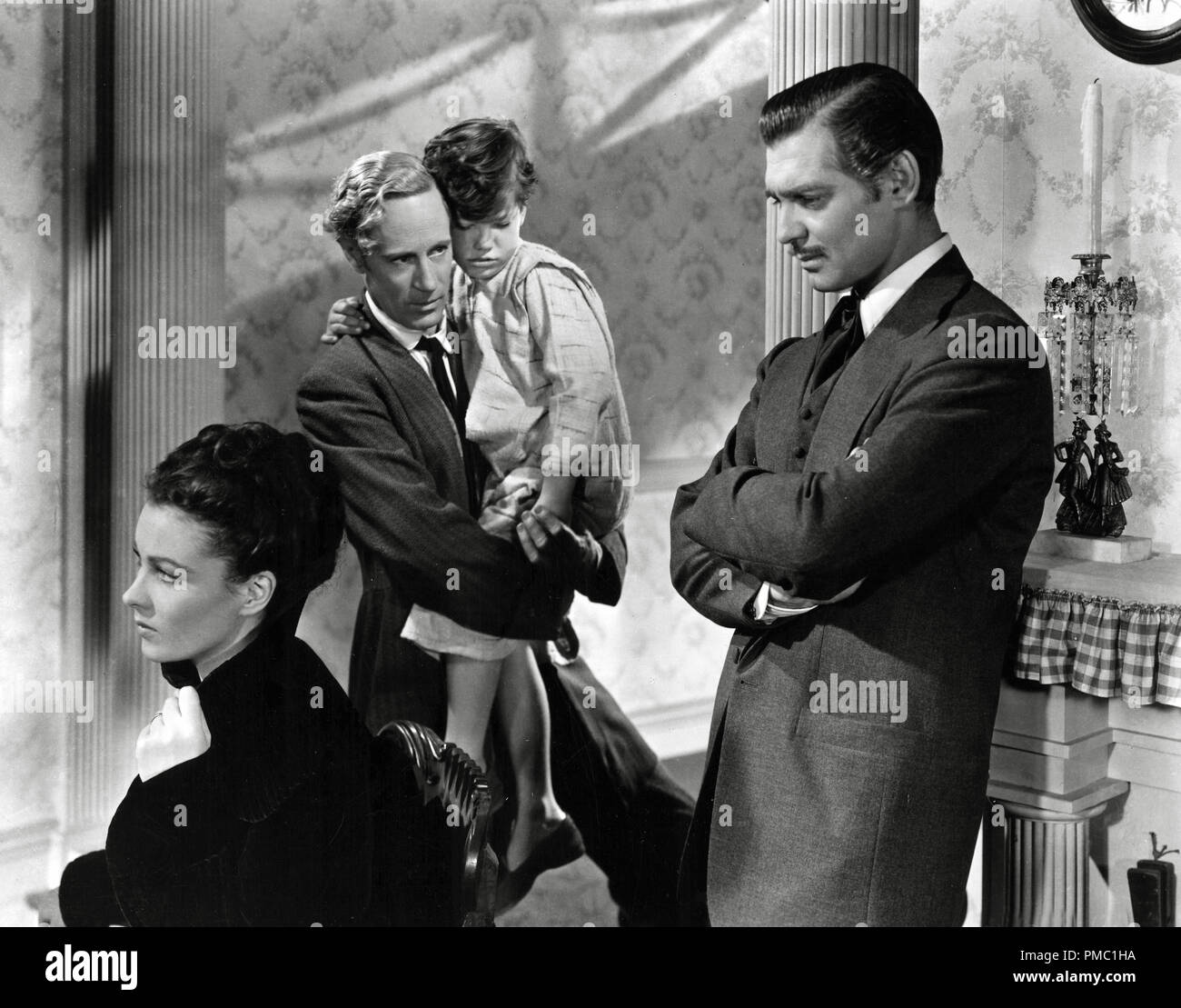Vivien Leigh, Clark Gable, Leslie Howard, "Gone With The Wind" (1939 ...