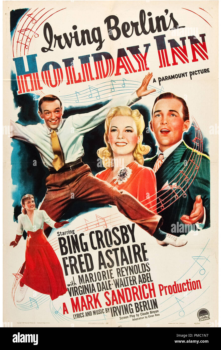 Holiday inn 1942 poster hi-res stock photography and images - Alamy