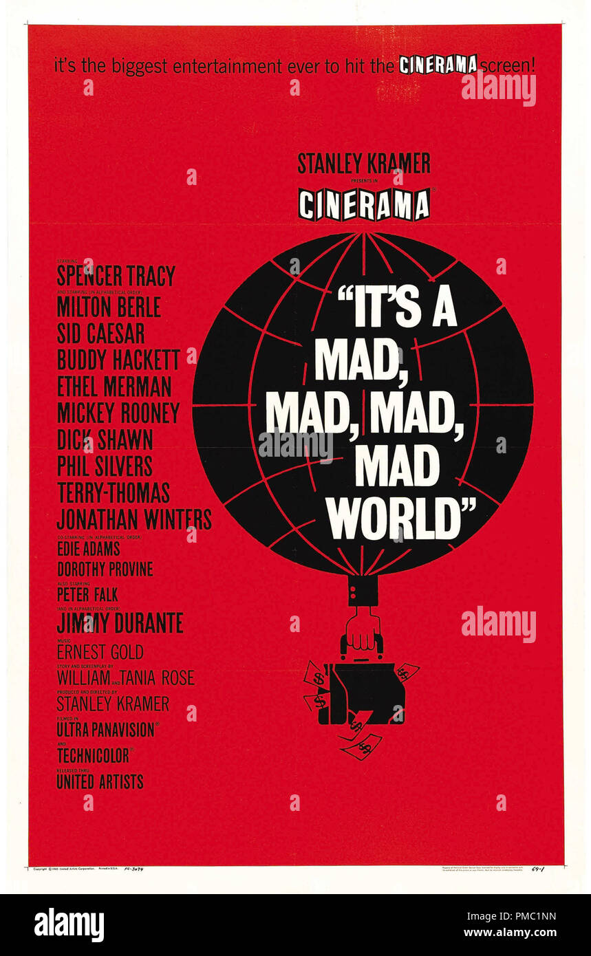 Its A Mad Mad Mad Mad World Poster