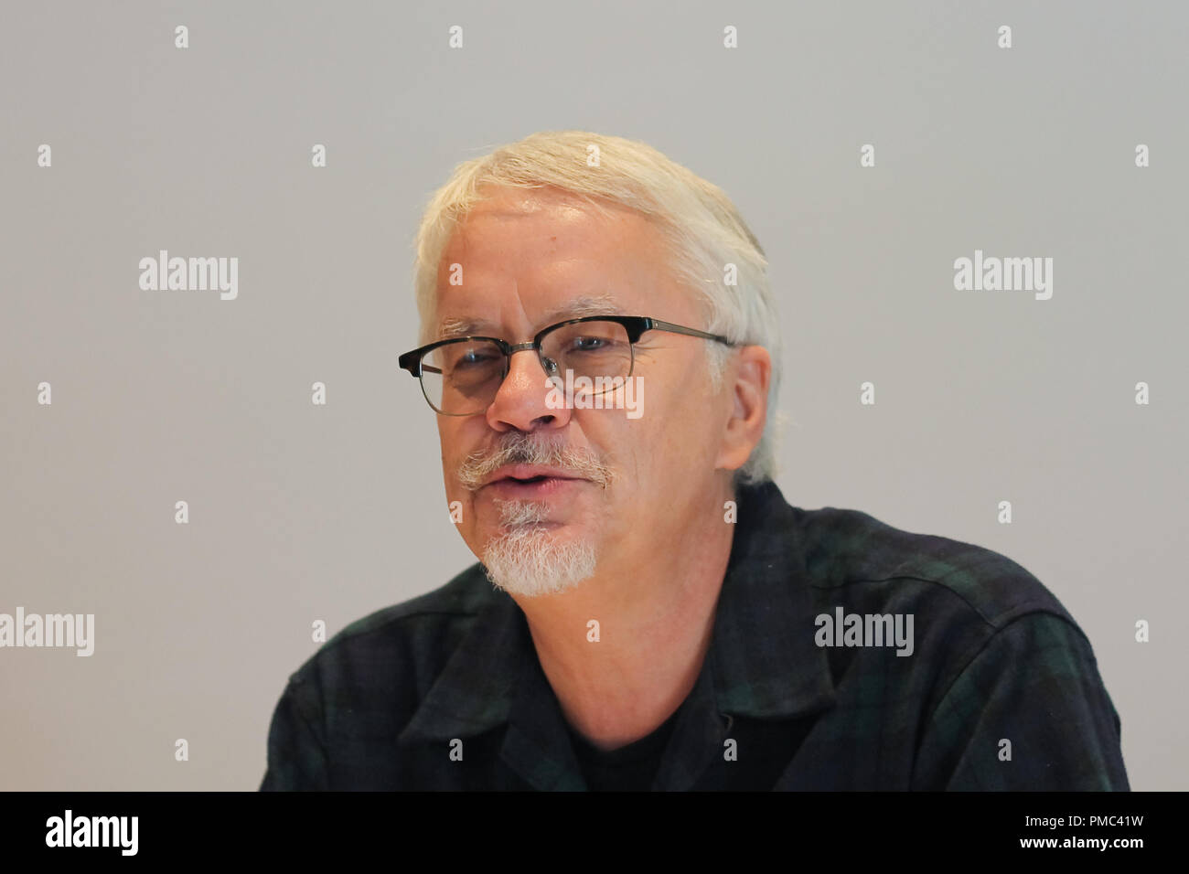 Tim Robbins at "Here And Now" TV Series Press Conference held on ...