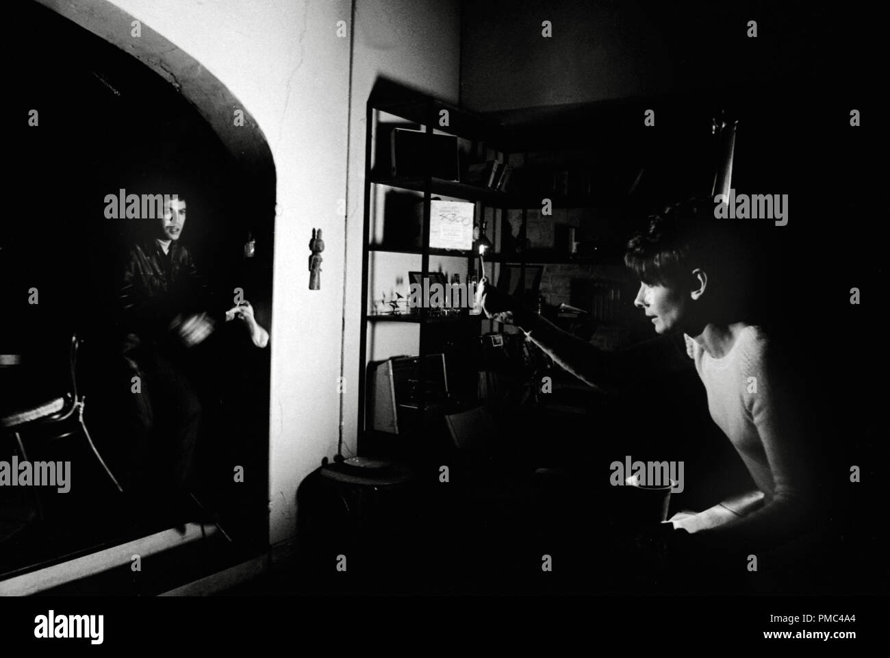 Wait until dark audrey hepburn hi-res stock photography and images - Alamy