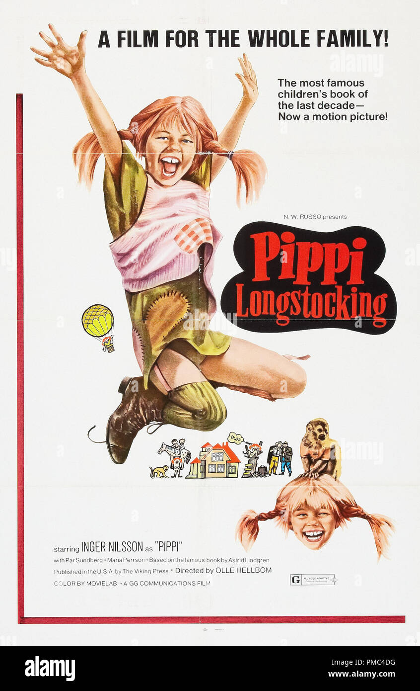 Inger nilsson pippi longstocking hi-res stock photography and images ...