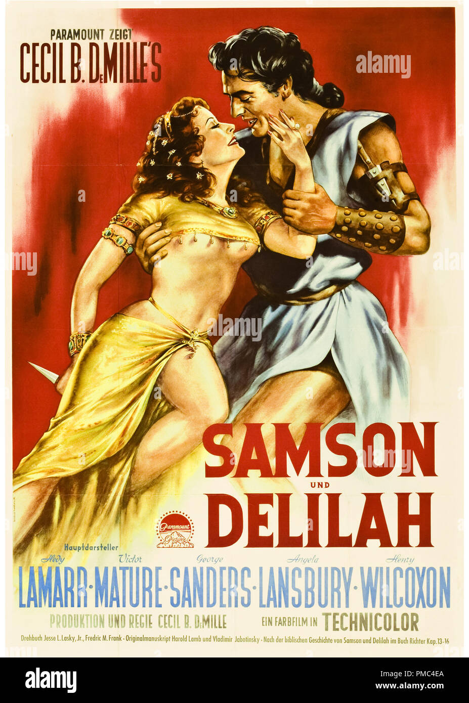 Samson And Delilah Movie Victor Mature
