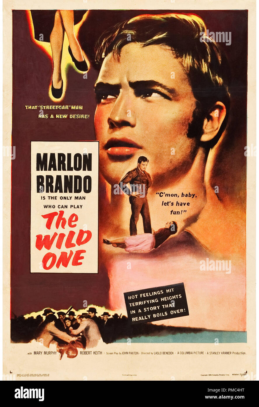 Marlon brando wild one hi-res stock photography and images - Alamy