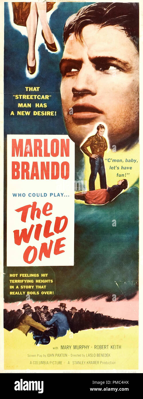 Marlon Brando The Wild One Plakat