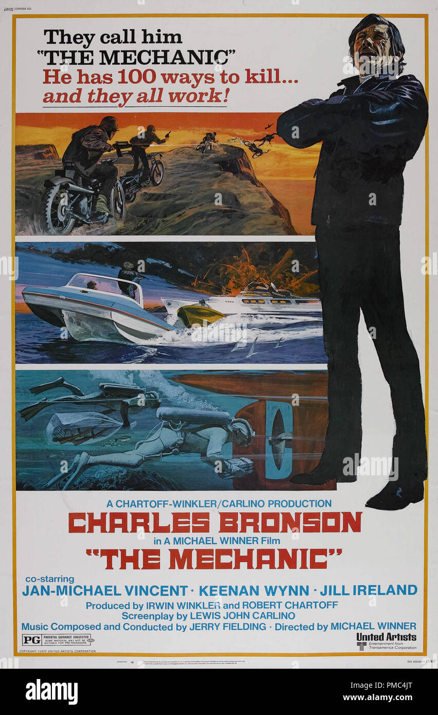 Charles bronson mechanic 1972 hi-res stock photography and images - Alamy