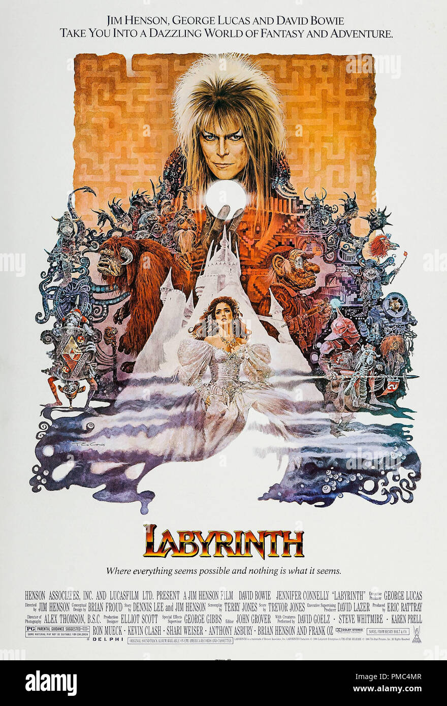 Labyrinth movie bowie hi-res stock photography and images - Alamy