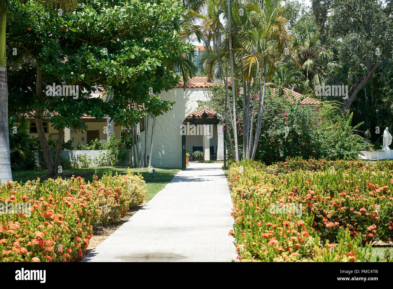 The Ancient Spanish Monastery in Miami, Florida, USA Stock Photo - Alamy