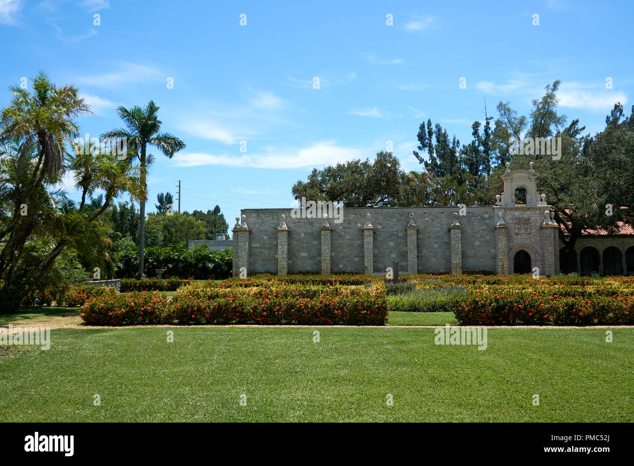 The Ancient Spanish Monastery in Miami, Florida, USA Stock Photo - Alamy