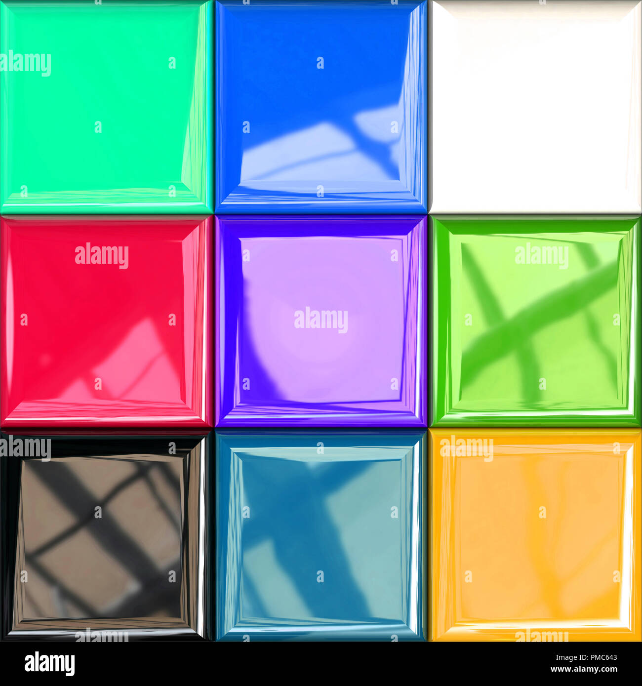 Modern palette design hi-res stock photography and images - Alamy