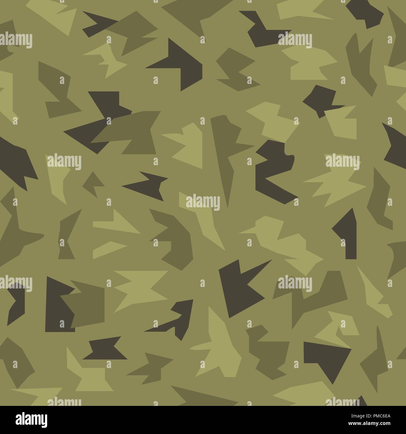 Camouflage seamless military pattern. Vector illustration background ...