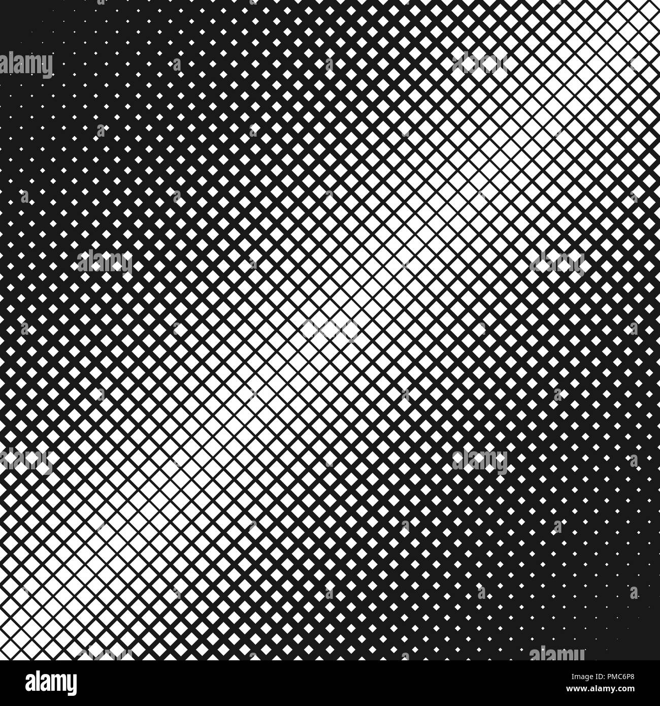 Retro Abstract Halftone Square Pattern Background With Diagonal Squares Stock Vector Image And Art