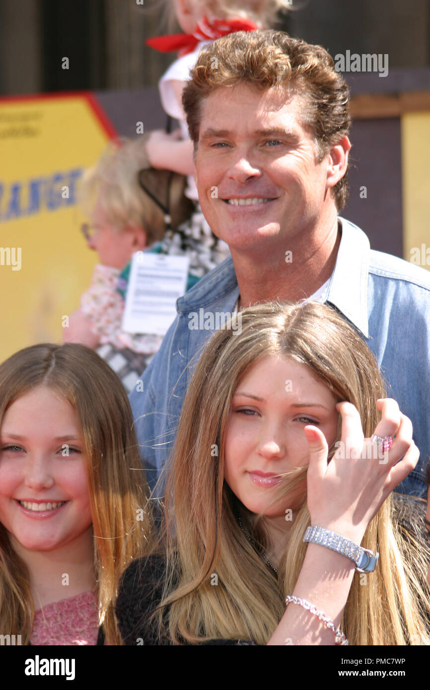 David hasselhoff and joe hasselhoff hi-res stock photography and images ...