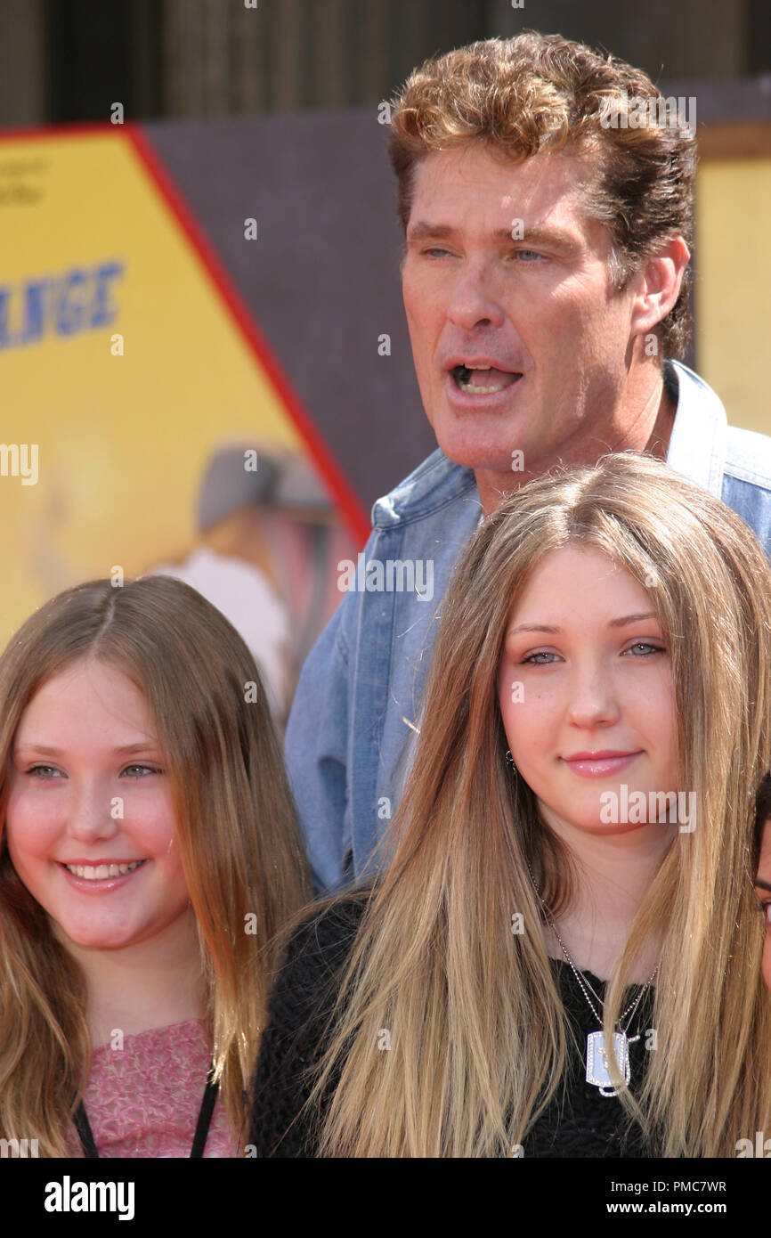 David hasselhoff and joe hasselhoff hi-res stock photography and images ...