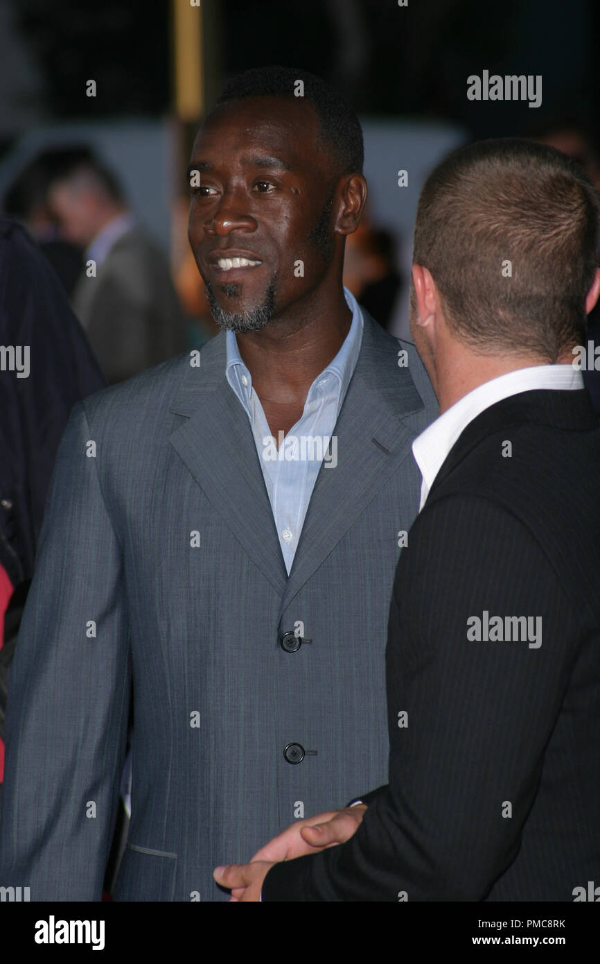 "The Bourne Supremacy" Premiere 7-15-2004 Don Cheadle Photo by Joseph ...