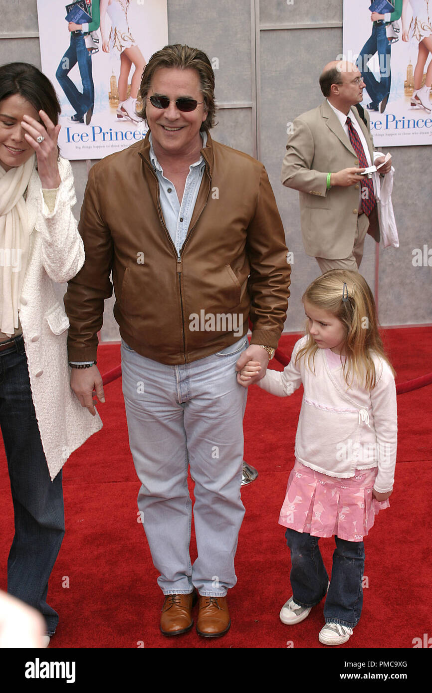 "Ice Princess" (Premiere) Don Johnson, wife Kelley and daughter ...