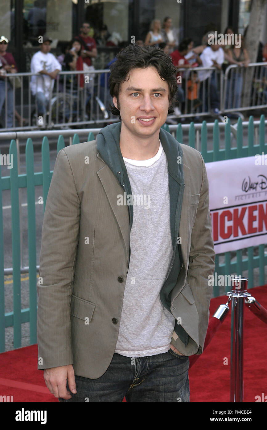 "Chicken Little" (Premiere) Zach Braff 10-30-2005 / El Capitan Theater ...
