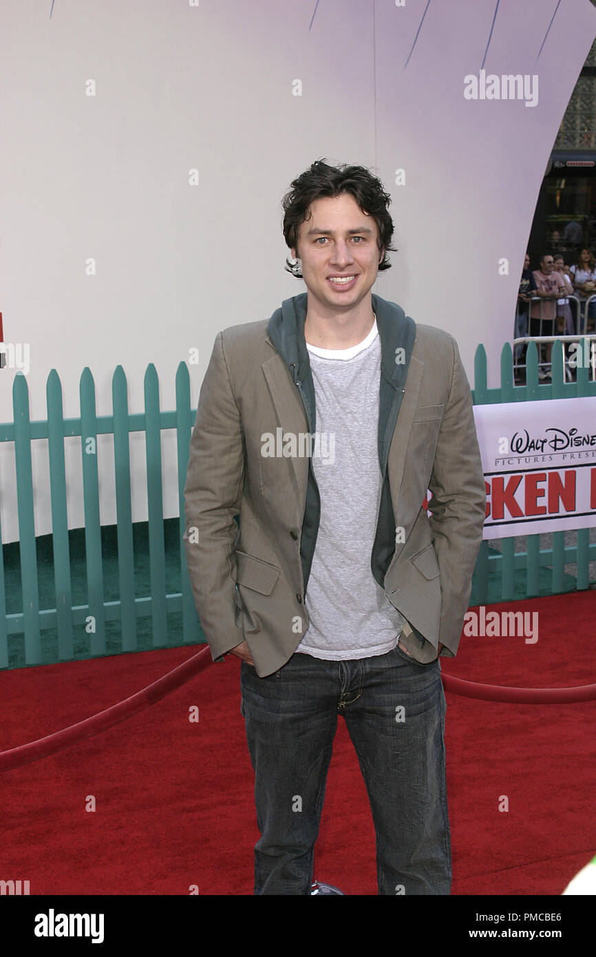"Chicken Little" (Premiere) Zach Braff 10-30-2005 / El Capitan Theater ...