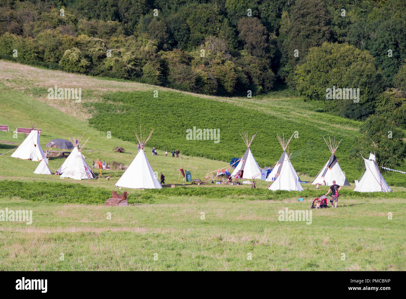 Floating Lotus, stage, marquee, tent, people, crowd, lots, many, enjoy ...