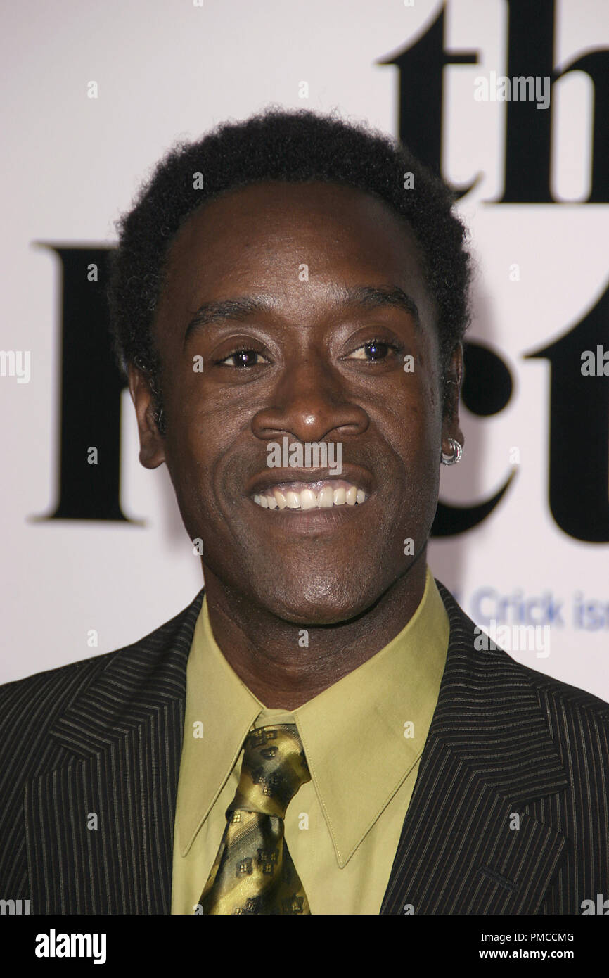 "Stranger Than Fiction" (Premiere) Don Cheadle 10-30-2006 / Mann ...