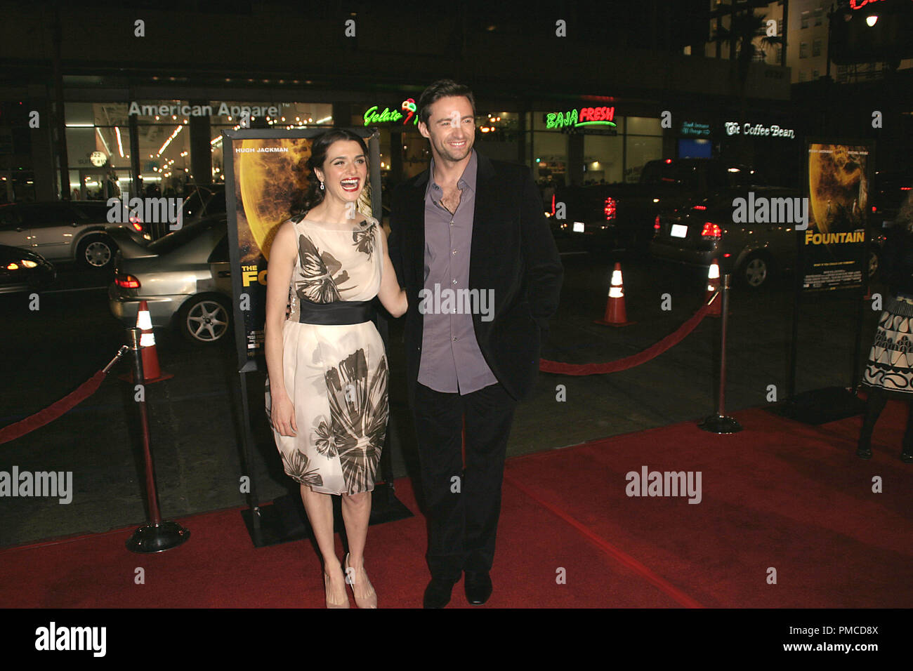 Hugh jackman rachel weisz fountain hi-res stock photography and images ...