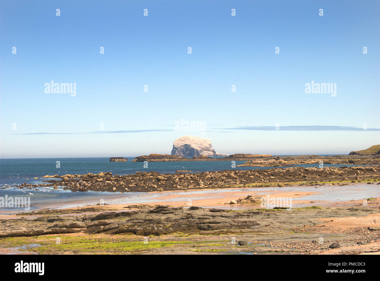 Bass rock from north berwick east lothian bass rock landscape hi-res ...