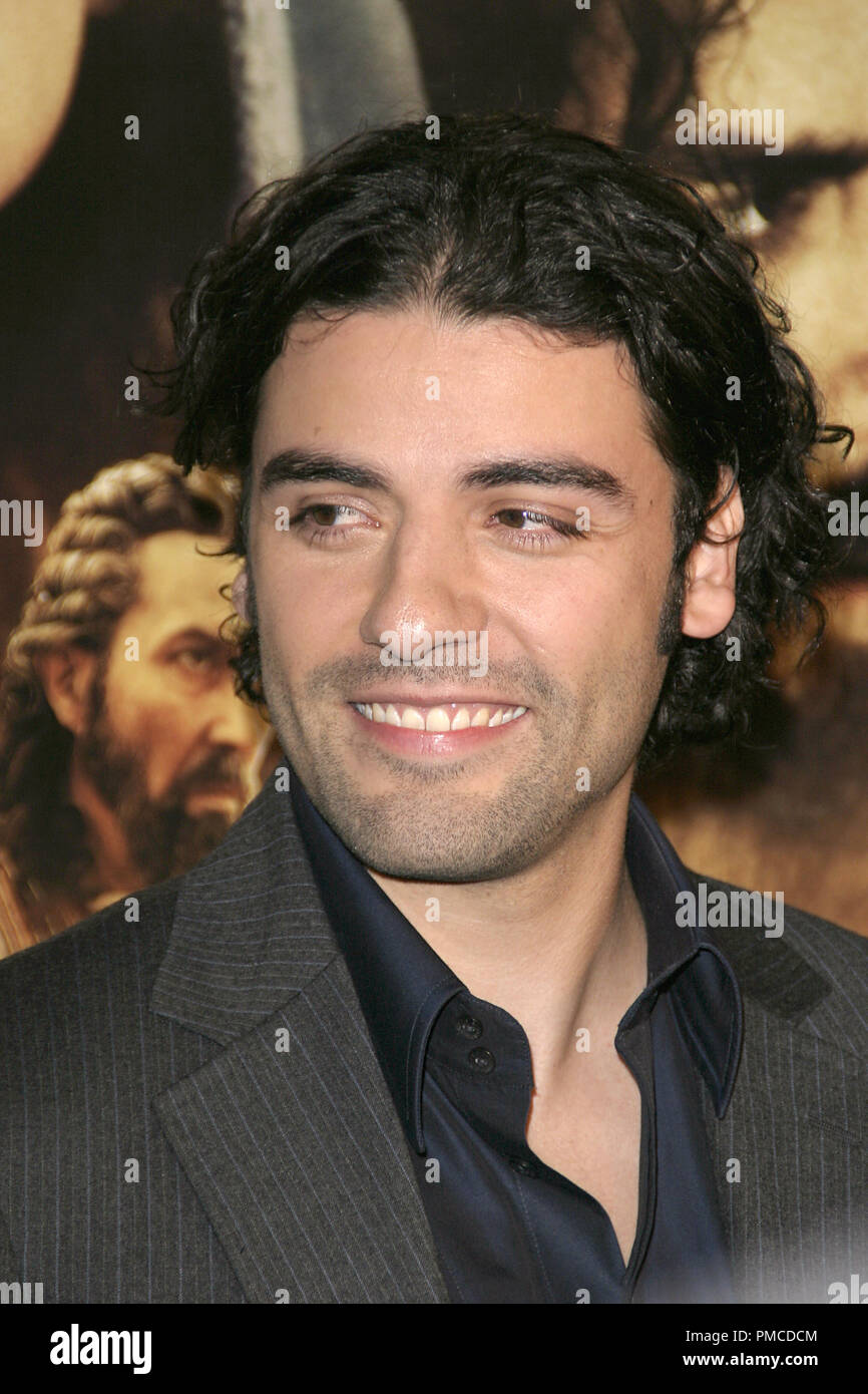 "The Nativity Story" (Premiere) Oscar Isaac 11-28-2006 / Academy of ...