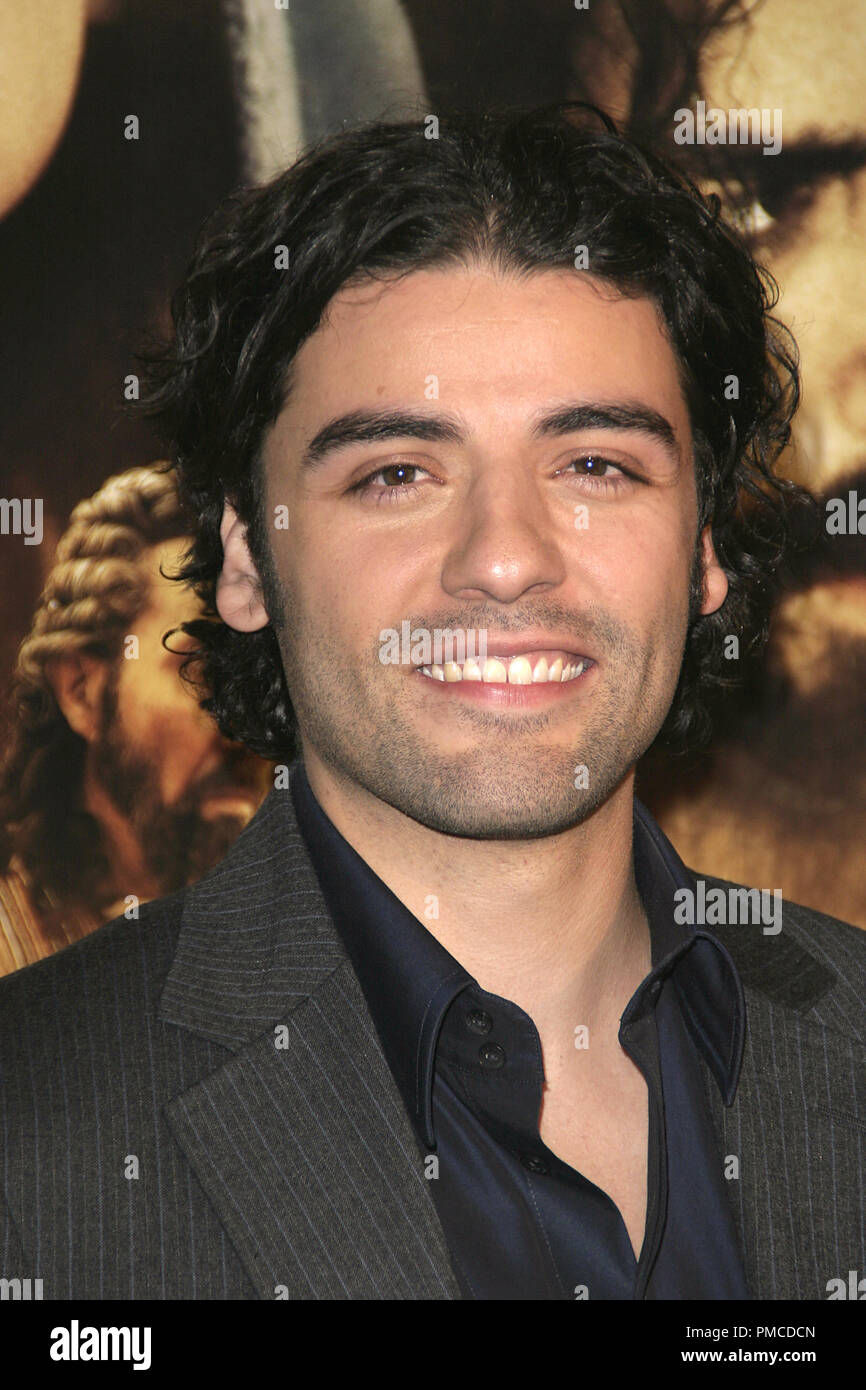 "The Nativity Story" (Premiere) Oscar Isaac 11-28-2006 / Academy of ...