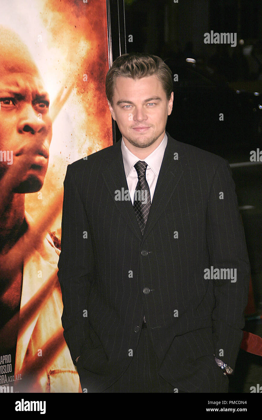 "Blood Diamond" (Premiere) Leonardo DiCaprio 12-6-2006 / Grauman's ...