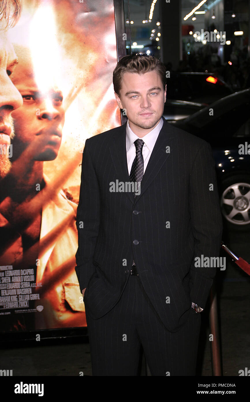 "Blood Diamond" (Premiere) Leonardo DiCaprio 12-6-2006 / Grauman's ...