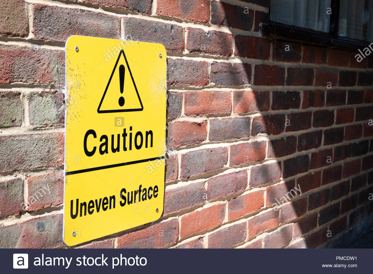 Uneven Surface Warning Sign Stock Photos & Uneven Surface Warning Sign ...