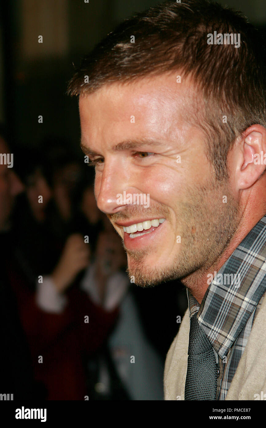 "Lions for Lambs" (Premiere) David Beckham 11-1-2007 / ArcLight ...