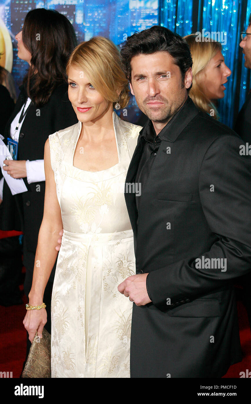 "Enchanted" (Premiere) Jill Fink, Patrick Dempsey 11-17-2007 / El ...