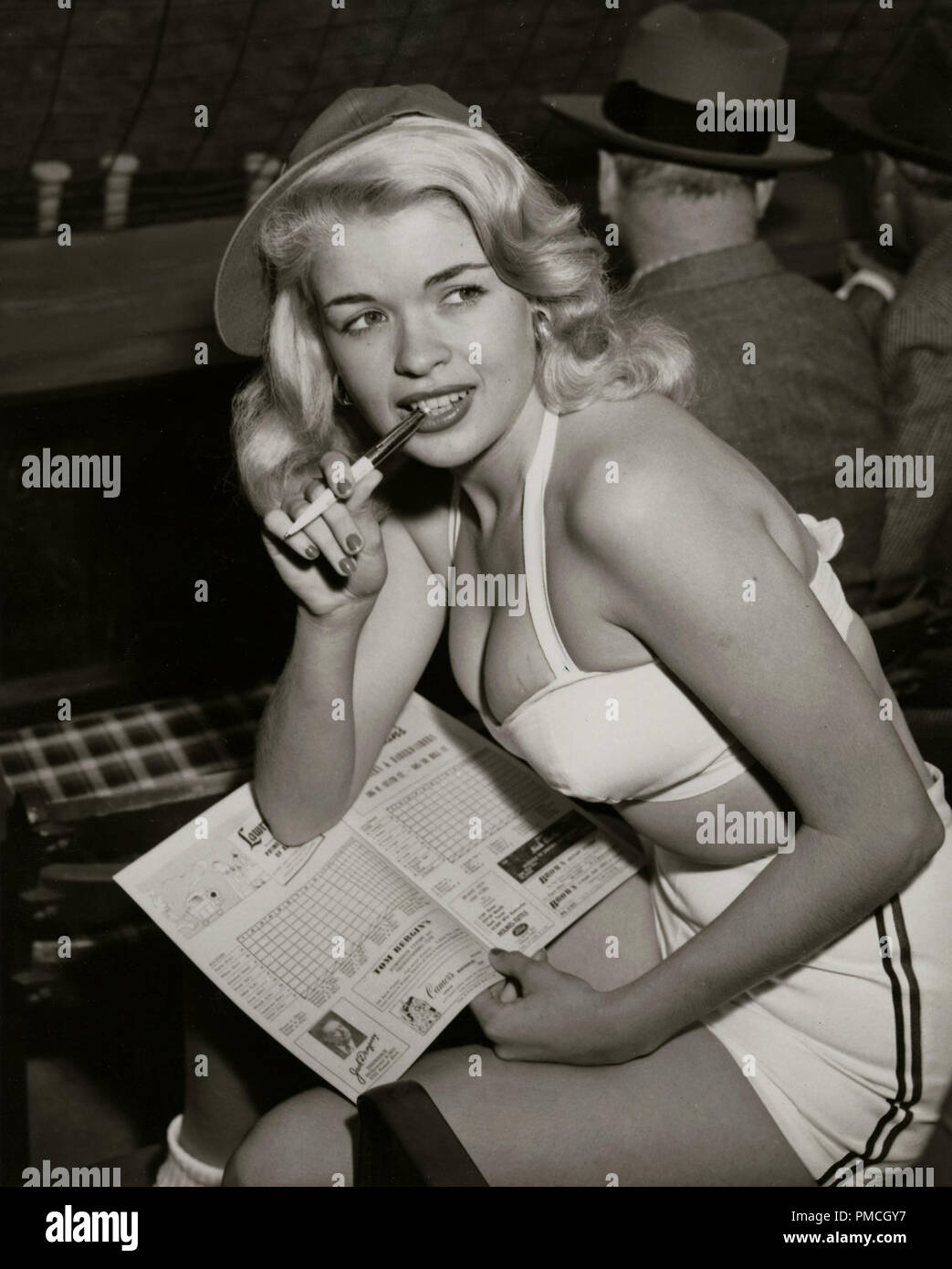 Jayne Mansfield And Jayne Marie Jayne Mansfield Mansfield Cowboy Hats