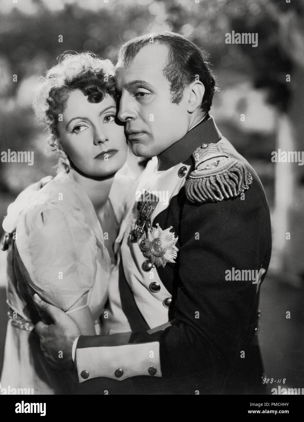 Greta Garbo, Charles Boyer, in "Conquest" (MGM, 1937). File Reference ...