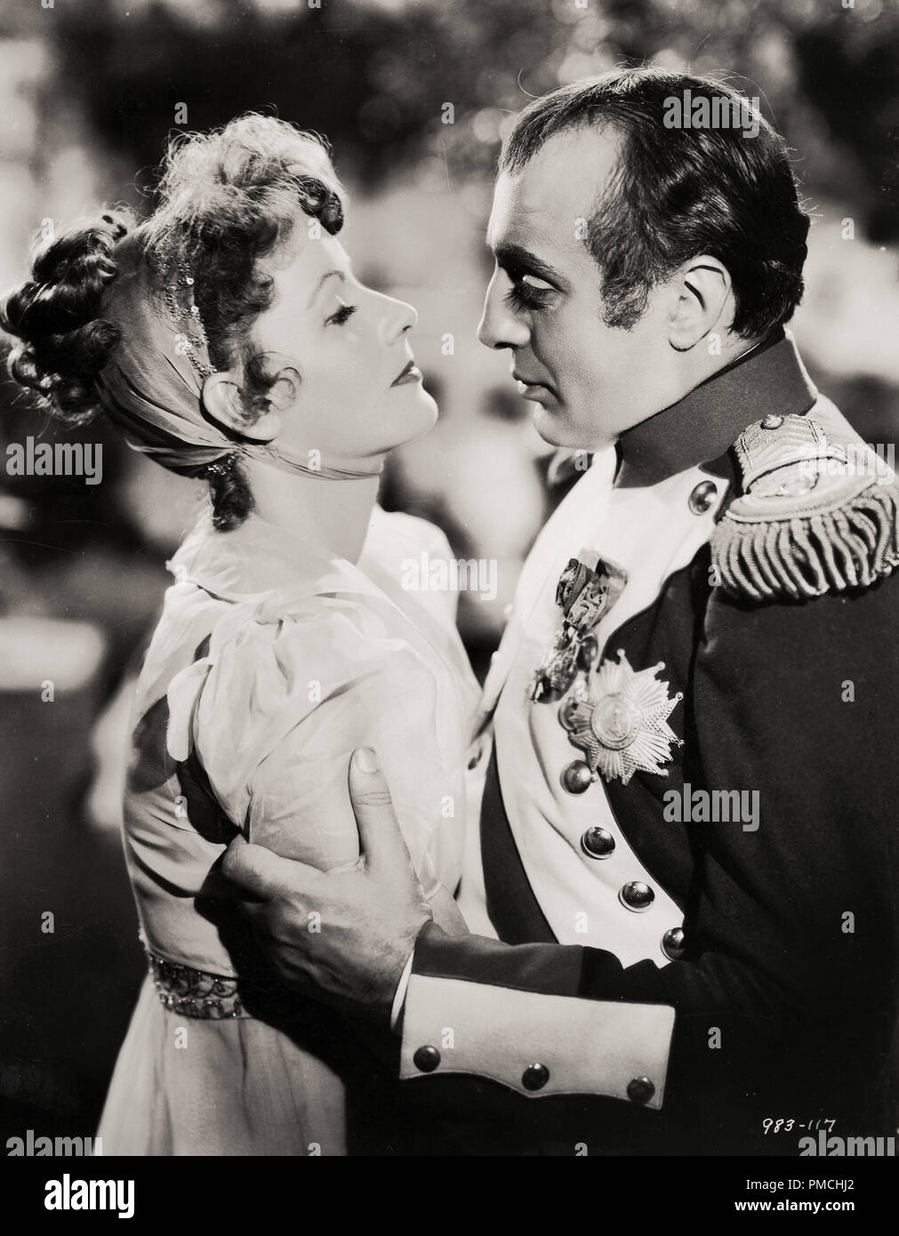 Greta Garbo, Charles Boyer, in "Conquest" (MGM, 1937). File Reference ...