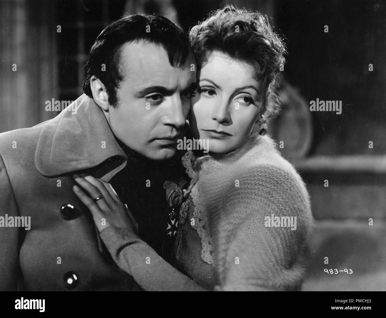 Greta Garbo, Charles Boyer, in "Conquest" (MGM, 1937). File Reference ...