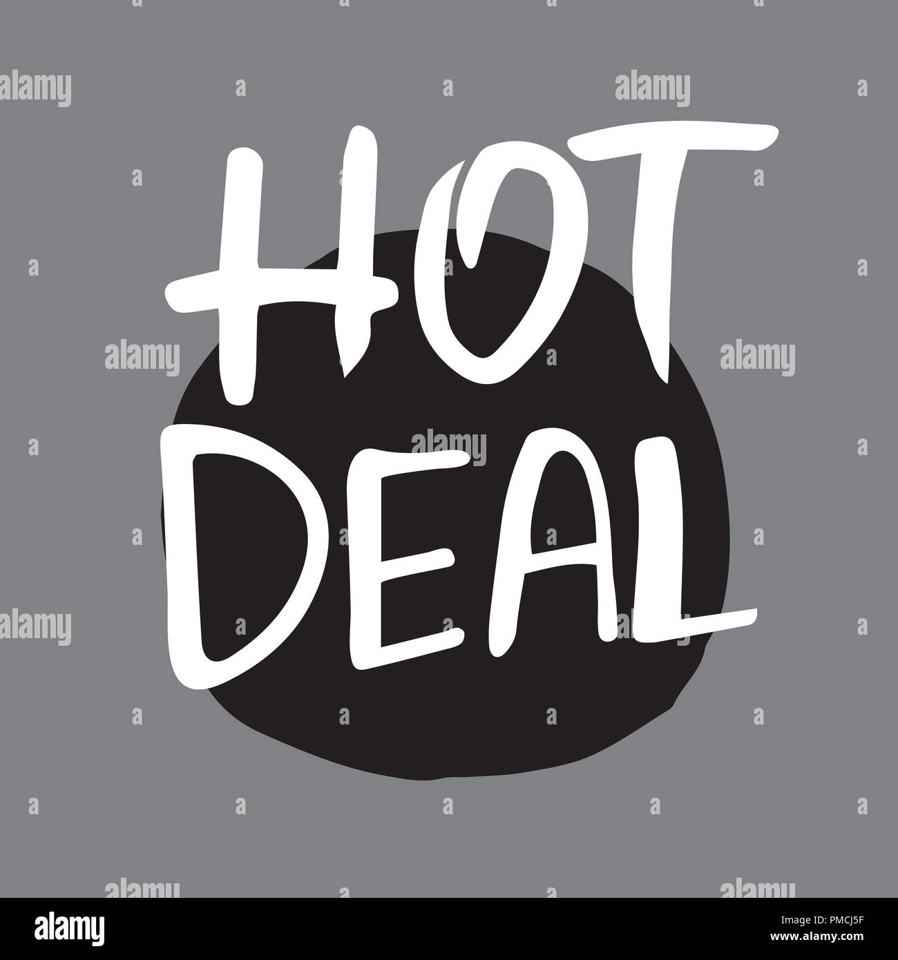 The hand written words Hot Deal Stock Vector Image & Art - Alamy