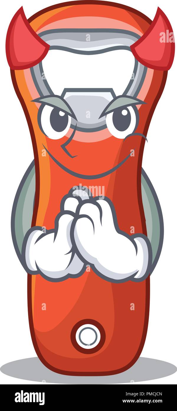 Devil beer character cartoon hi-res stock photography and images - Alamy