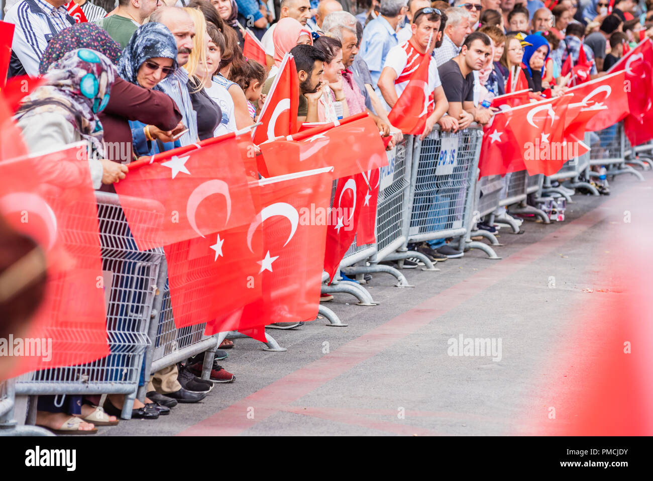 Parade barricade hi-res stock photography and images - Alamy