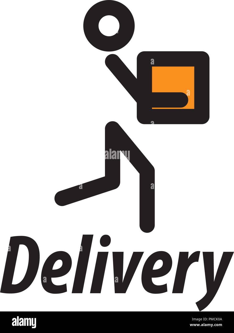 Delivery logo Stock Vector Images - Alamy
