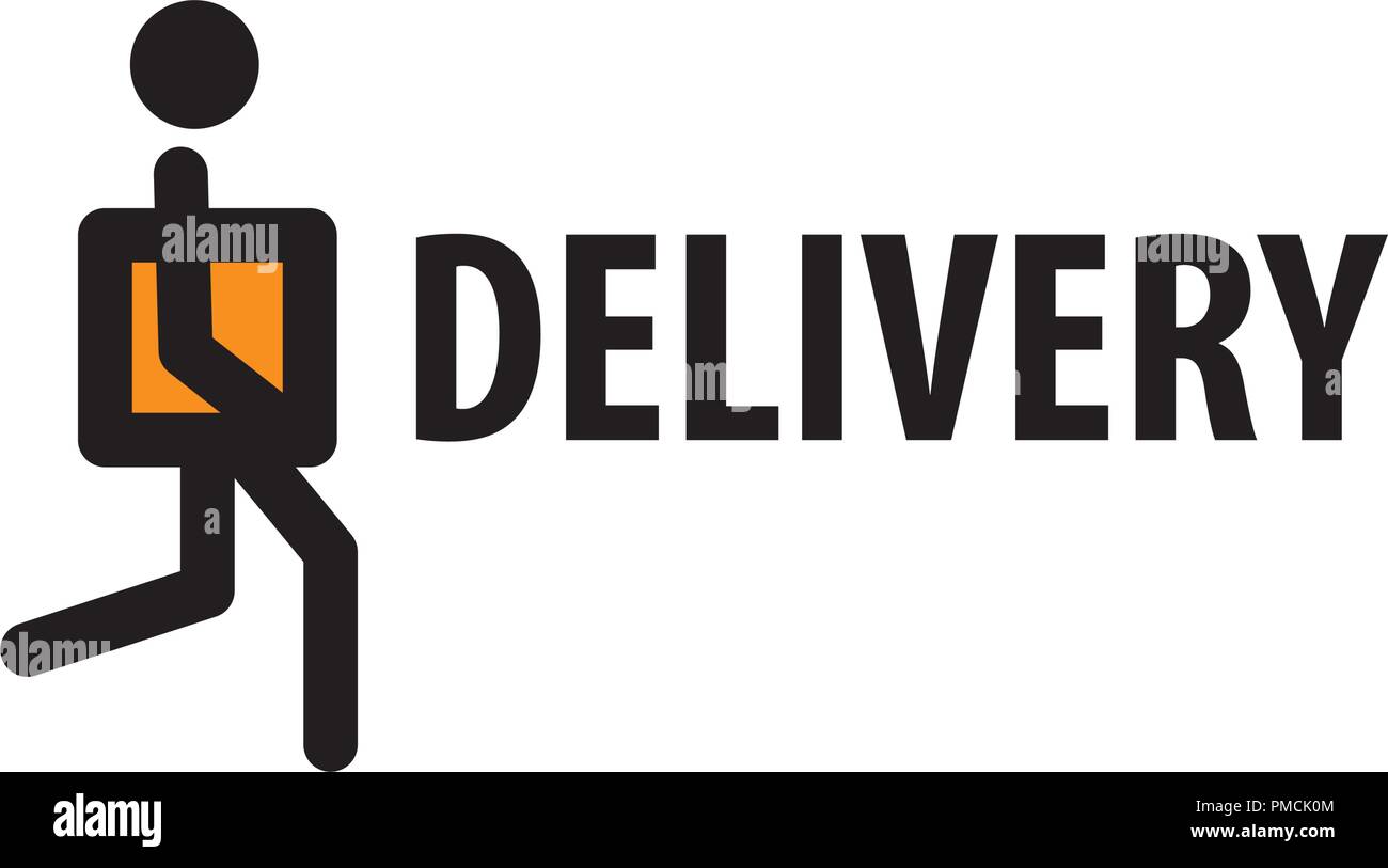 Delivery Logo Template Stock Vector Image & Art - Alamy
