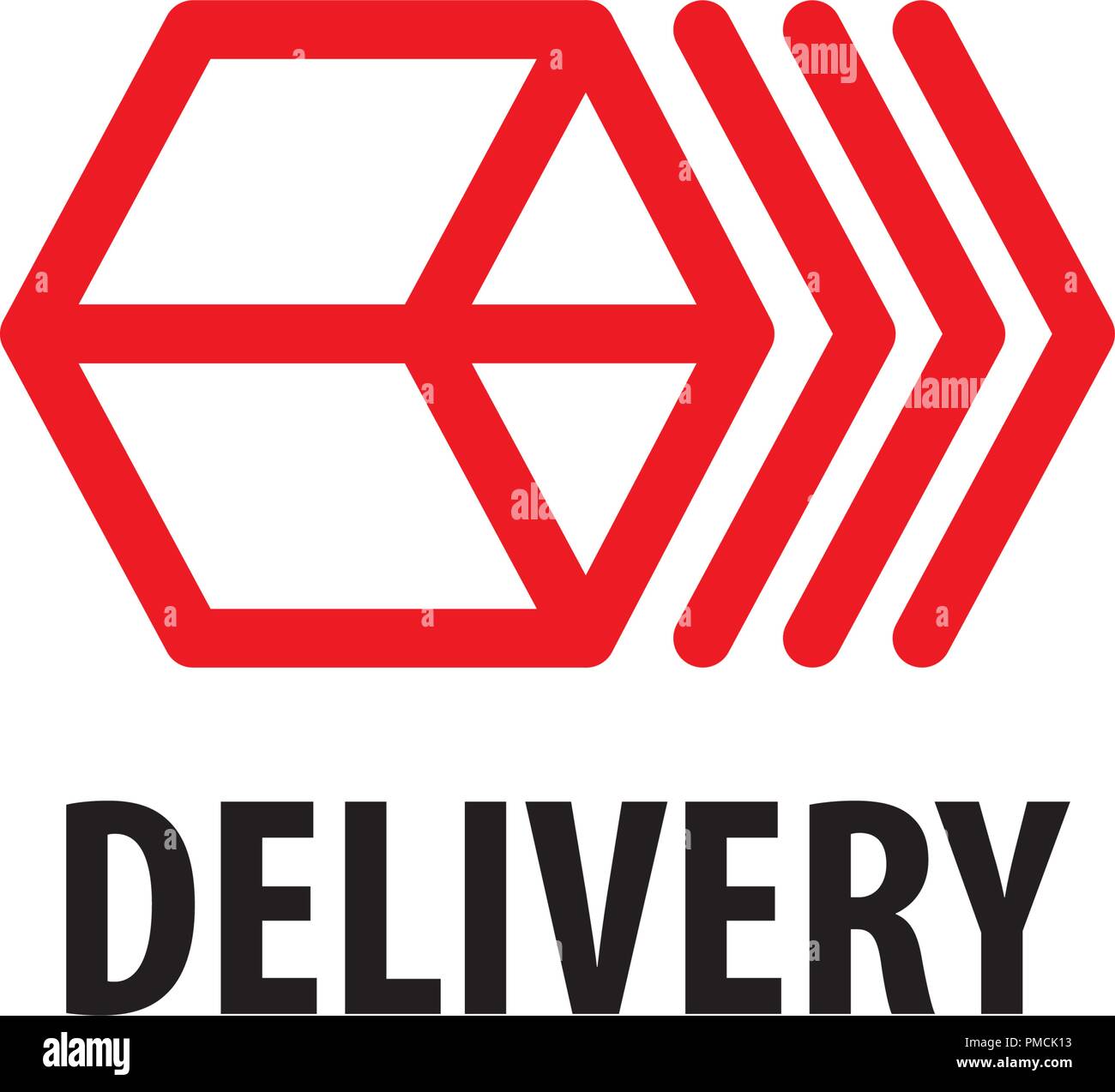 Delivery Logo Template Stock Vector Image & Art - Alamy