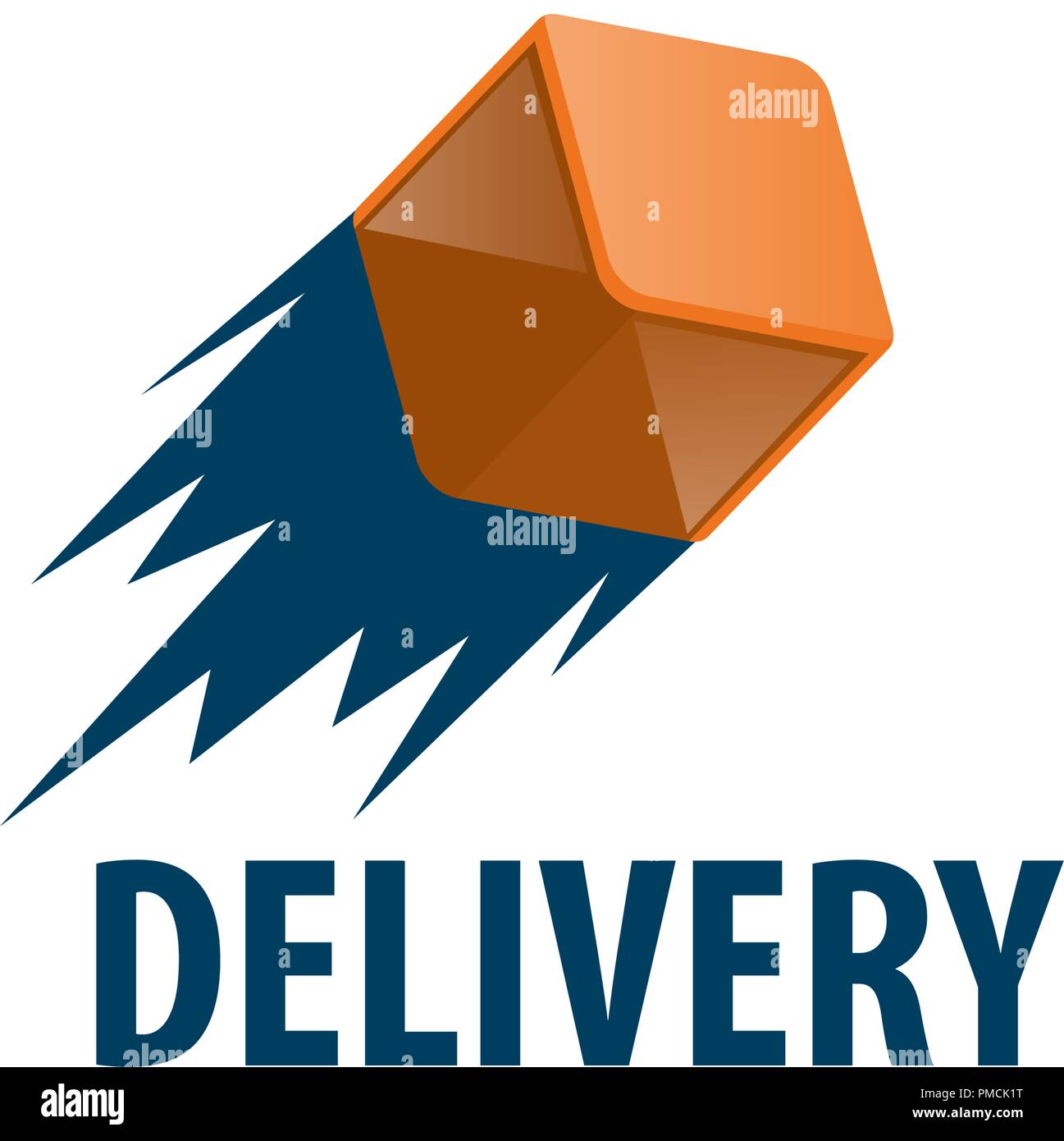 Delivery Logo Template Stock Vector Image & Art - Alamy